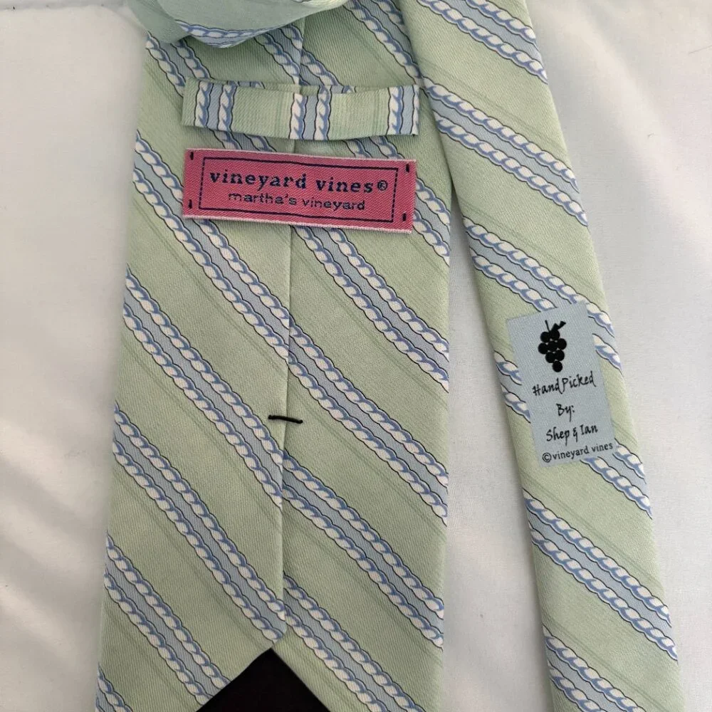 Vineyard Vines | Accessories | Vineyard Vines Mens Silk Necktie Strip ...